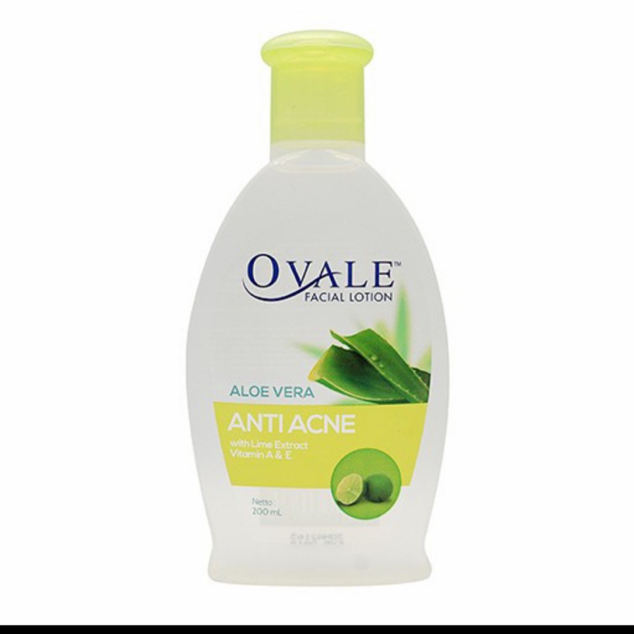 Jual ovale facial lotion 200 ml anti acne | Shopee Indonesia