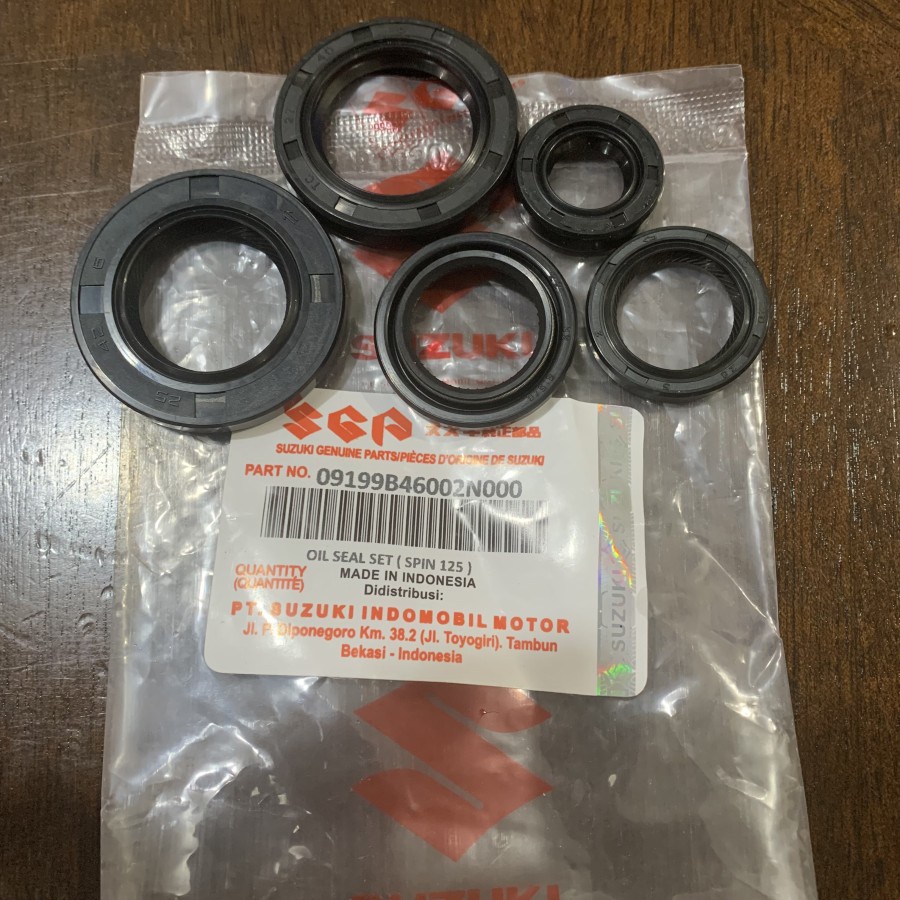 Jual SPIN 125 SEAL KOMPLIT OIL KIT SIL SET MESIN CVT NR SKYWAVE SKYDRIVE SKY WAVE DRIVE HAYATE ...