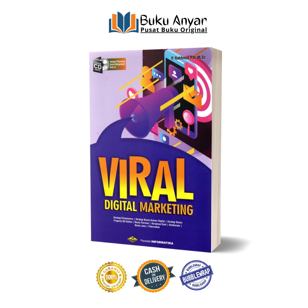 Jual BUKU VIRAL DIGITAL MARKETING + CD (STRATEGI BISNIS ECOMMERCE ...