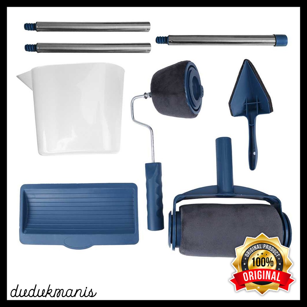 Jual Kuas Roller Cat Tembok Kuas Dinding Kuas Roll Paint Roller PER-423 ...