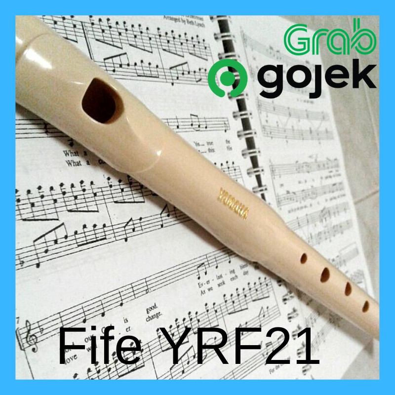 Jual Yamaha Fife YRF21 Suling Seruling Flute YRF 21 | Shopee Indonesia