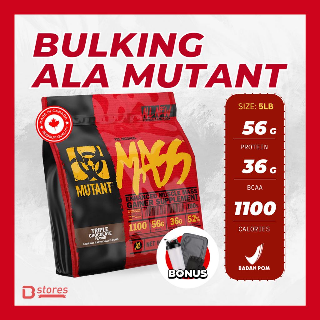 Jual Mutant Mass Gainer 5lb Bstores | Shopee Indonesia