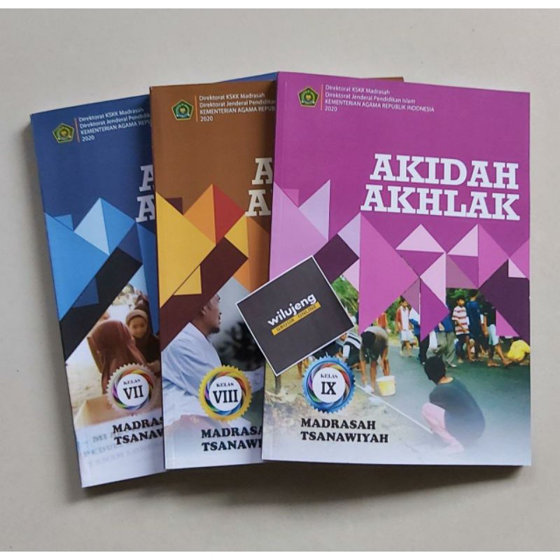 Jual Buku Siswa Akidah Akhlak 7, 8, 9 MTS KMA Terbaru (pcs) (580gr) | Shopee Indonesia
