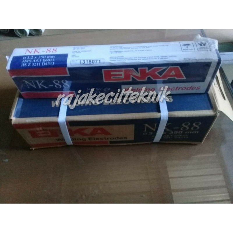 Jual Kawat Las Besi Nikko AWS E6013 NK-88 uk3.2mm dus | Shopee Indonesia