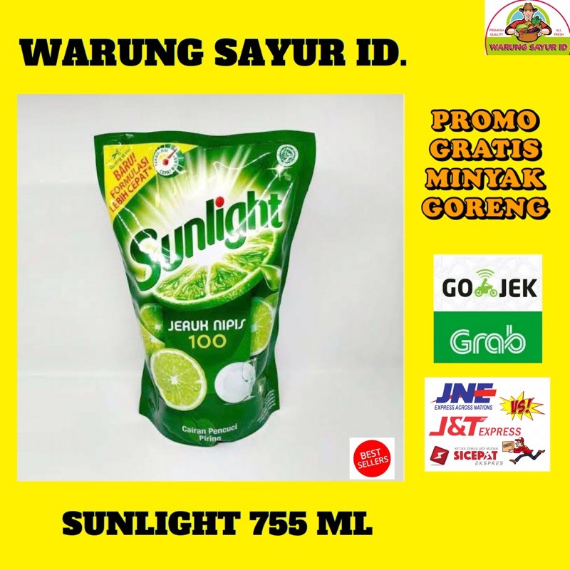 Jual SUNLIGHT 755 Ml | Shopee Indonesia
