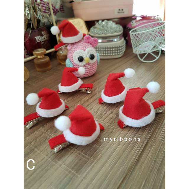 Jual Topi santa mini (sepasang) | Shopee Indonesia