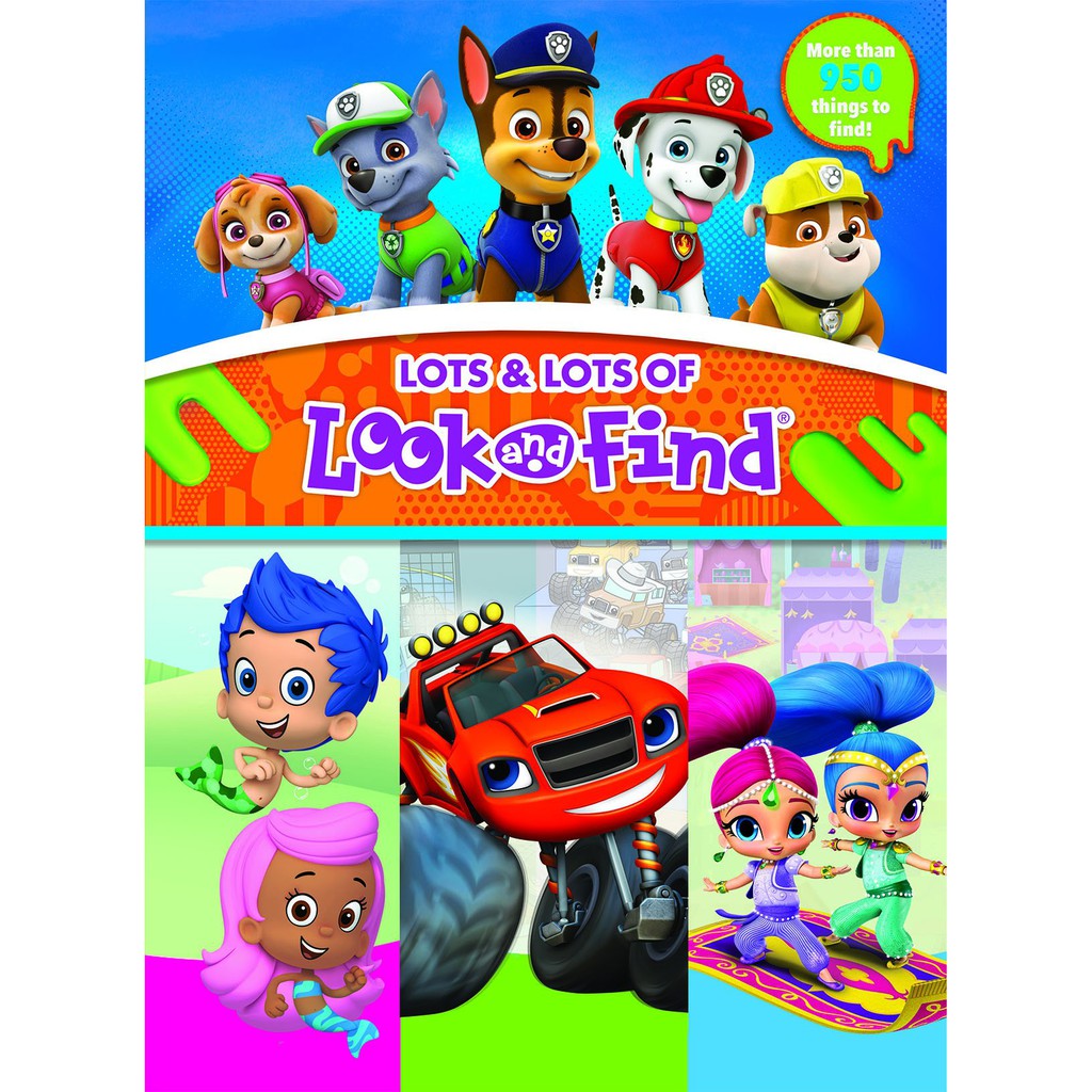 Jual Buku Impor Anak Nick Jr. Lots of Look and Find Original Termurah ...