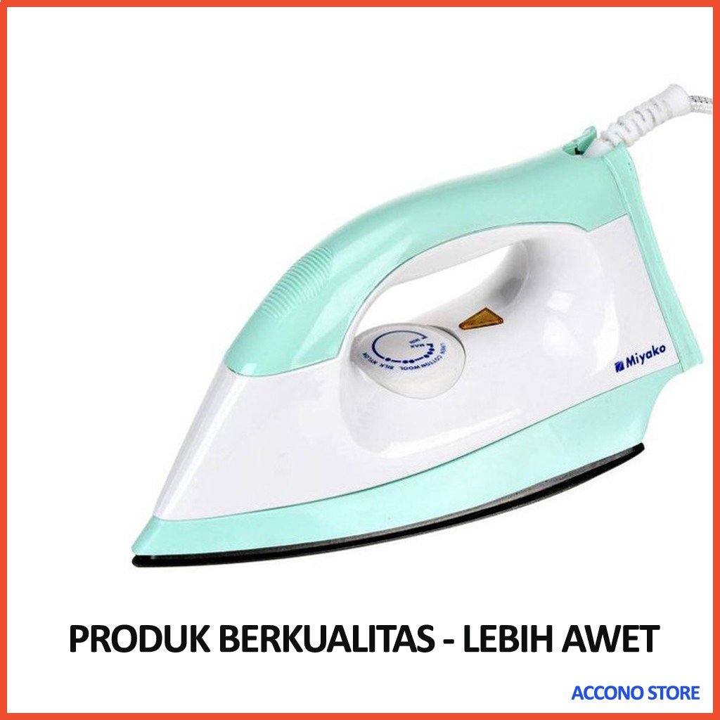 Jual Setrika Miyako Setrika Listrik - EI-1000M T3H2 Elektronik Rumah ...