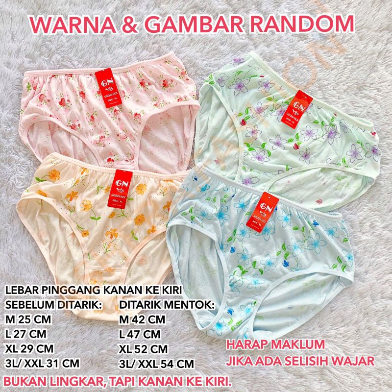 Jual CD PEREMPUAN GOLDEN NICK 937S WARNA TERANG CERAH SABLON TABUR ...