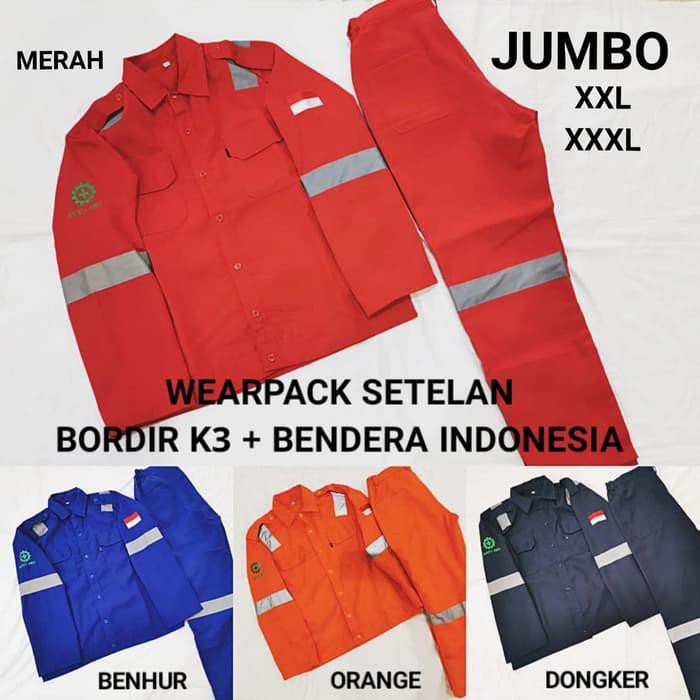 Jual Proyek | Wearpack Safety Atx Model Setelan Baju + Celana Jumbo ...