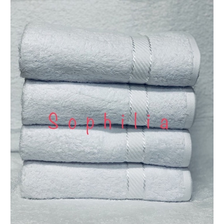 Jual Handuk sport putih hotel salon pijat refleksi kaki 30x70 super ...