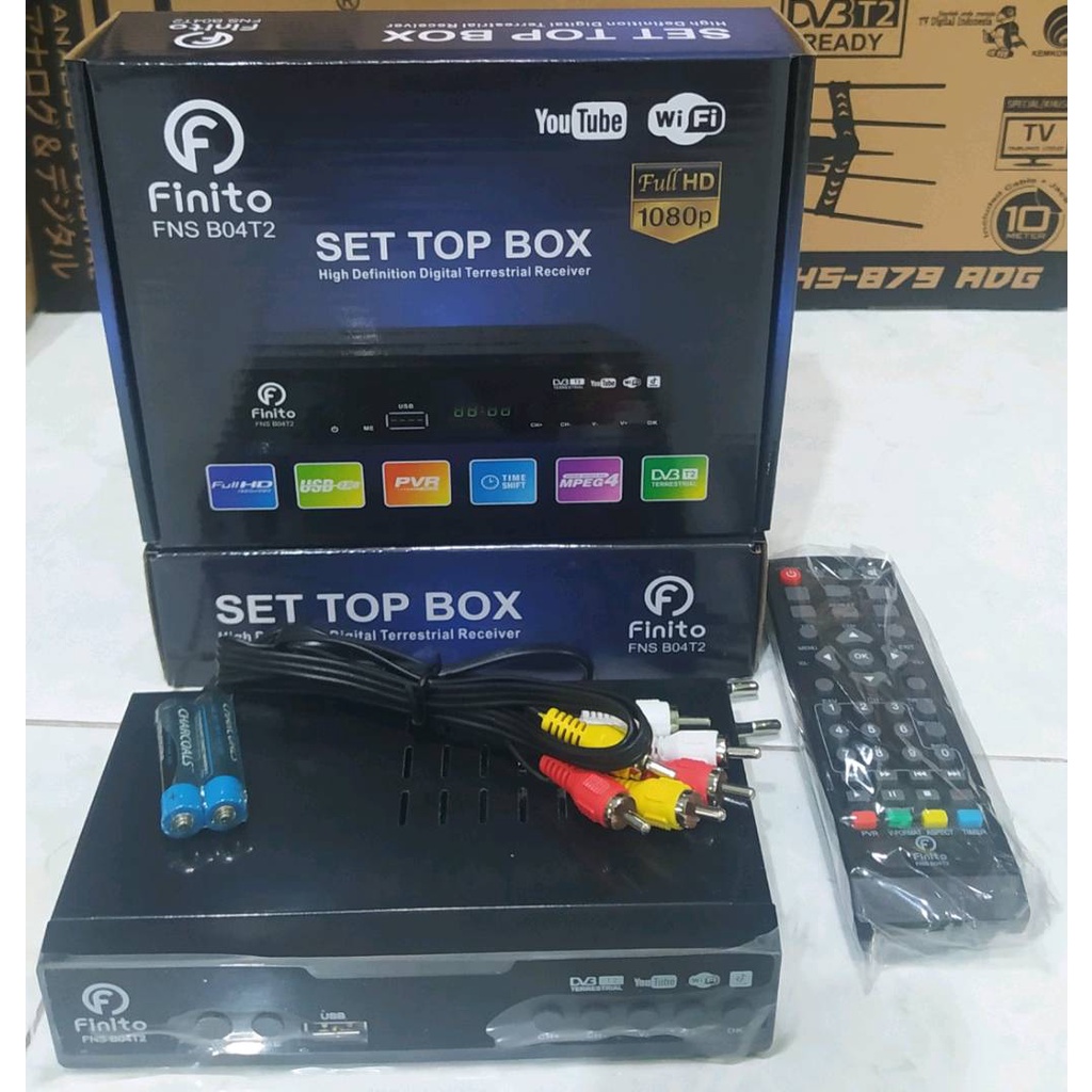 Jual RDS Set Top Box (STB) / Set bok TV Tabung / Stop box / Set box Tv Digital / Setop bok TV ...