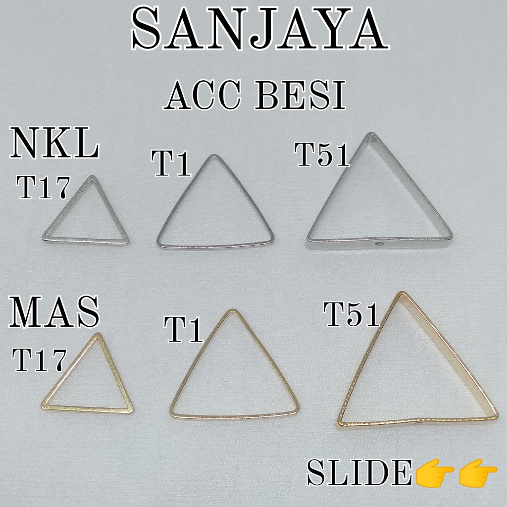 Jual RING SEGITIGA / RING VARIASI / ANEKA MACAM RING BESI / RING BESI ...