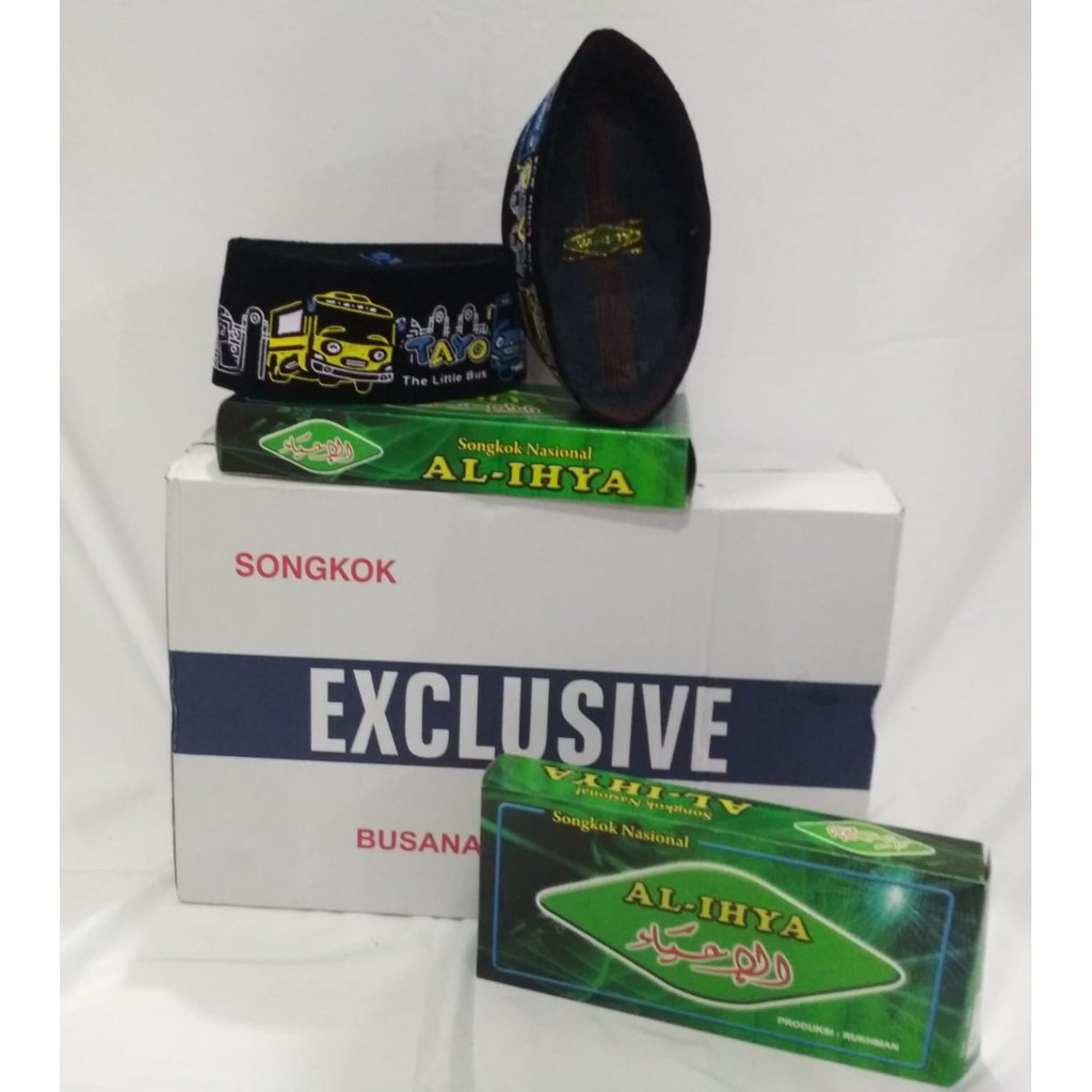 Jual [Royal Garden] AL IHYA ANAK BORDIR PECI / KOPIAH / KOFYAH / KOPYAH ...