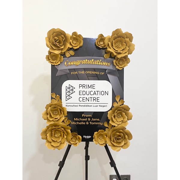 Jual Papan Bunga Kertas / Paper Flower Board / Karangan Bunga / Papan ...