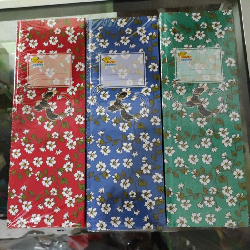 Jual Buku tulis expedisi VISION panjang isi 100 lembar | Shopee Indonesia
