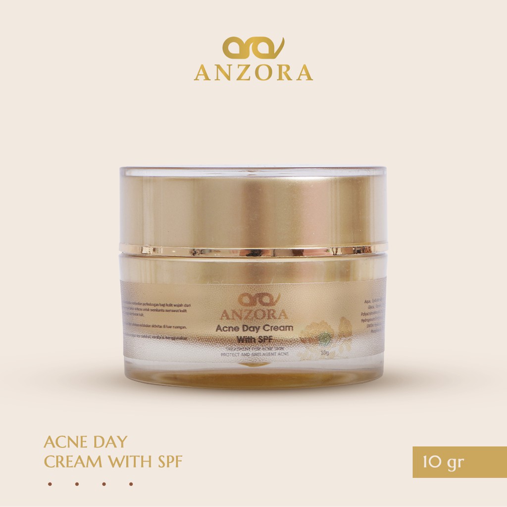 Jual Anzora Skincare Acne Day Cream with SPF | Shopee Indonesia