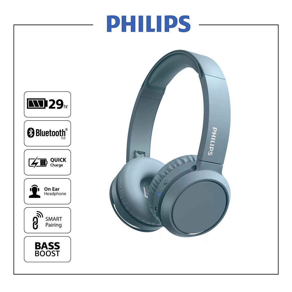 Jual Philips TAH4205 On-ear Wireless Headphones / TAH 4205 | Shopee ...