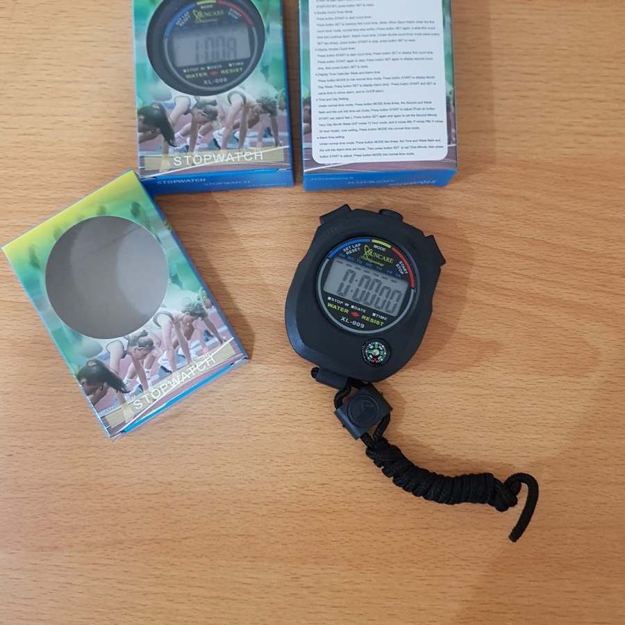 Jual Stopwatch Alat Ukur Waktu Olahraga Lari Stopwatch Digital ...