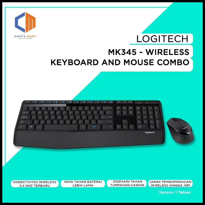Jual Logitech Mouse Keyboard Mk345 100% Original | Shopee Indonesia