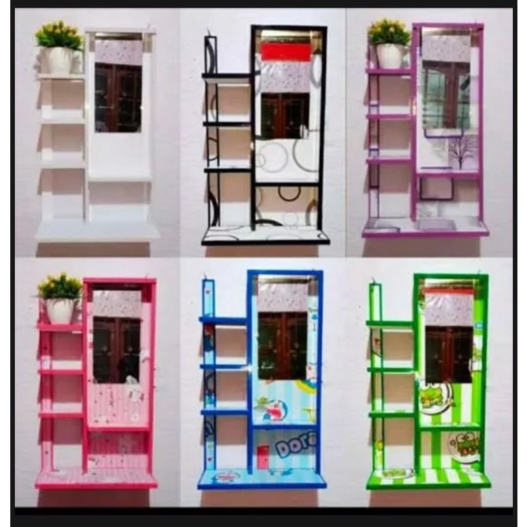 Jual rak kosmetik viral varian motif | Shopee Indonesia