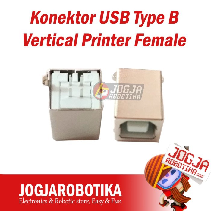 Jual Konektor USB Type B Vertical Printer Female | Shopee Indonesia