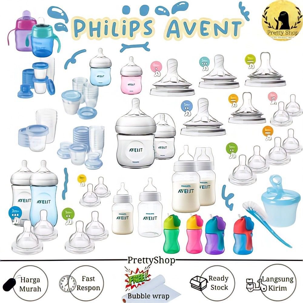 Jual PHILIPS AVENT Botol Dot,Botol Minum Anak,Dot bayi,Training Cup ...