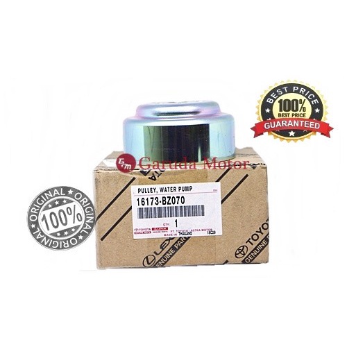 Jual 16173-BZ070 PULLEY, WATER PUMP TOYOTA | Shopee Indonesia