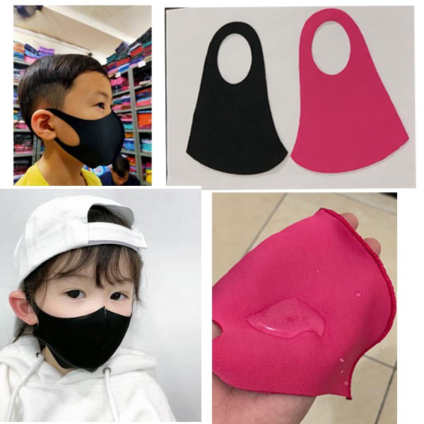 Jual Masker ANAK SCUBA TEBAL Fashion Korea Kain Scuba Gramasi Tebal ...
