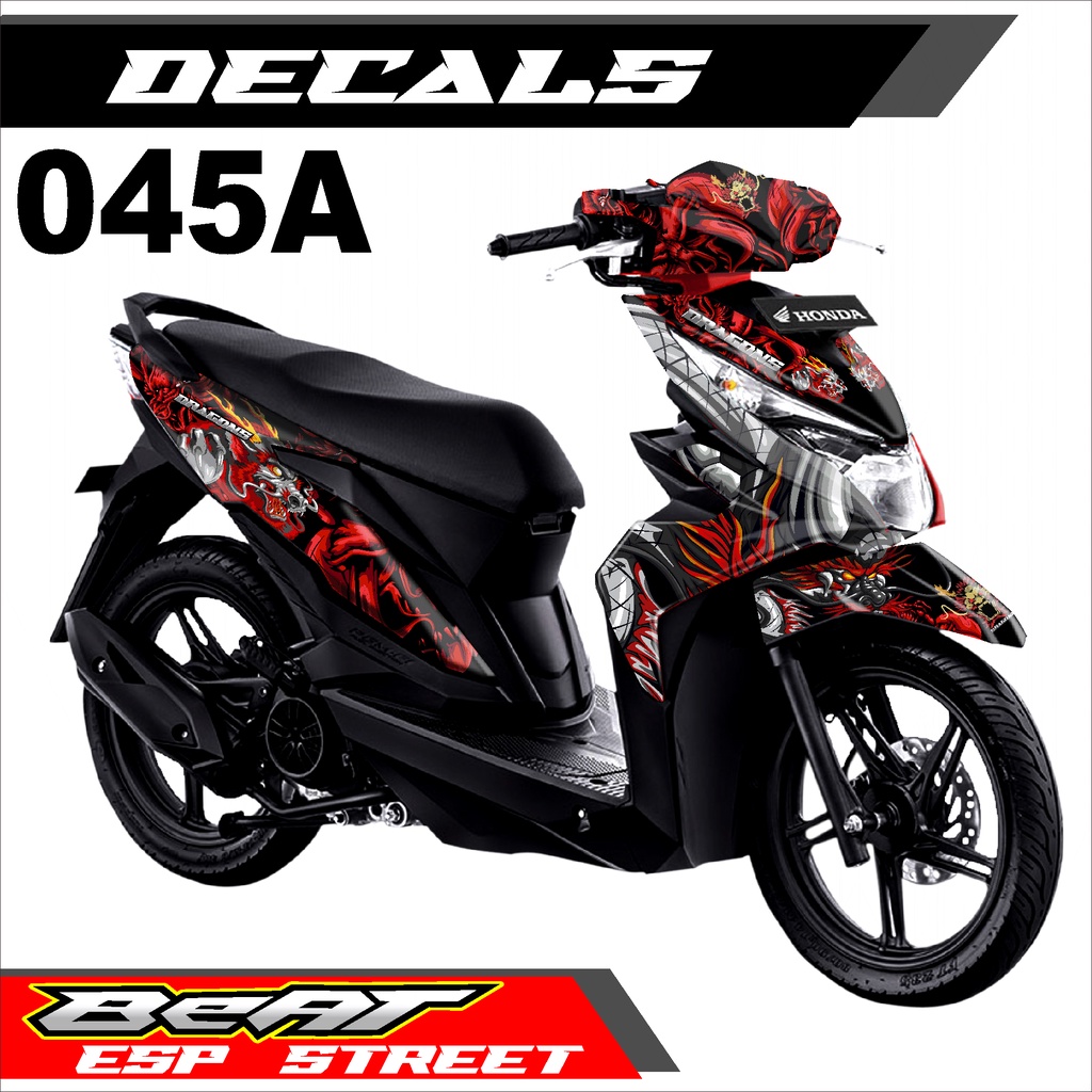 Jual Decal Sticker - Dekal Strip Fullbody BEAT STREET ESP Design DRAGON ...