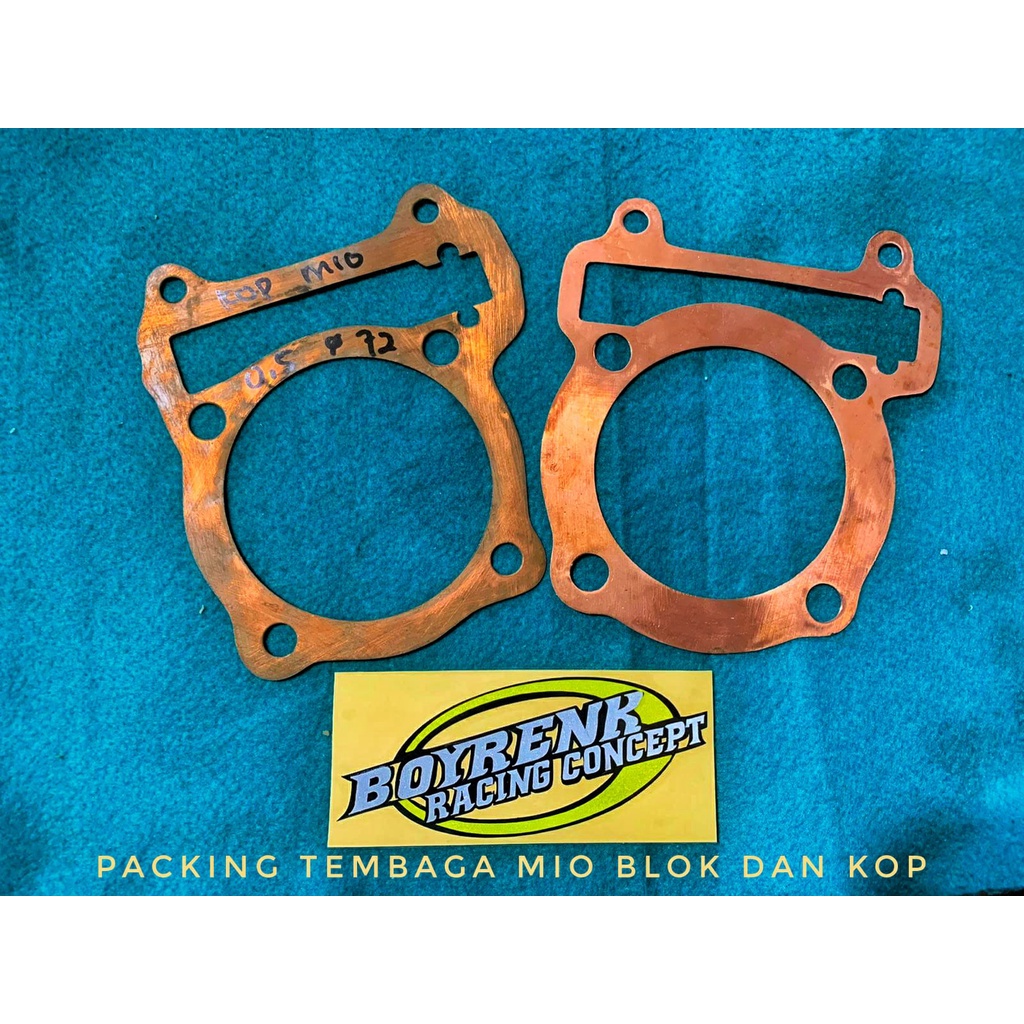 Jual PACKING HEAD / KOP DAN BLOK BAWAH MIO SPORTY TEMBAGA - BOYRENK ...