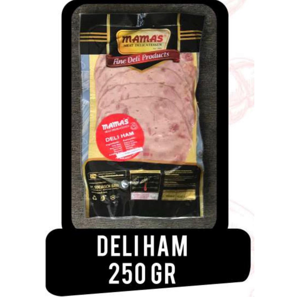 Jual DELI HAM PORK - MAMA'S DAGING OLAHAN BABI | Shopee Indonesia