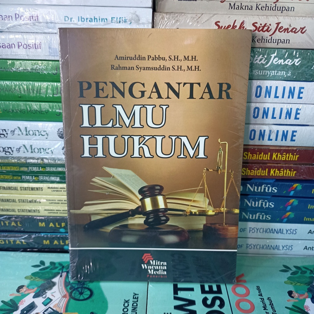 Jual Buku Pengantar Ilmu Hukum - Amiruddin Pabbu & Rahman Syamsuddin | Shopee Indonesia