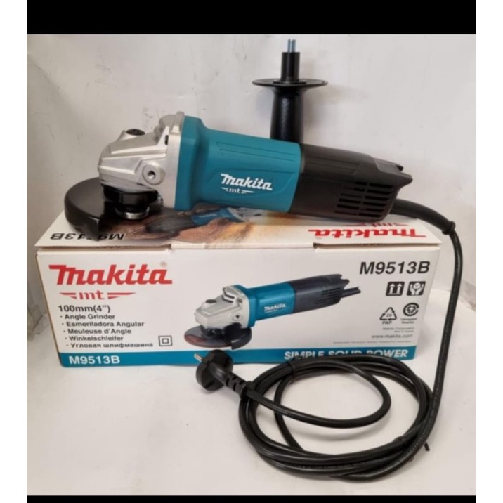 Jual Makita M9513B Mesin Gerinda tangan 4" M 9513B grinder 4 inch ...
