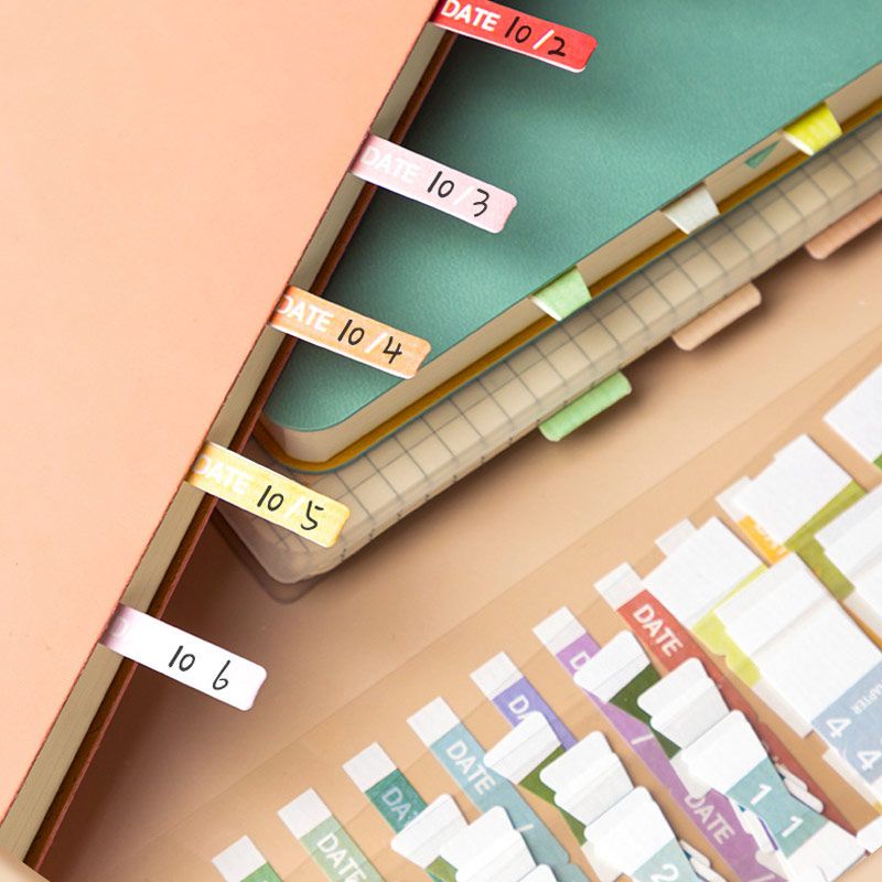 Jual Pinpoint Bookside Color Label Sticker (Light Color) | Shopee Indonesia