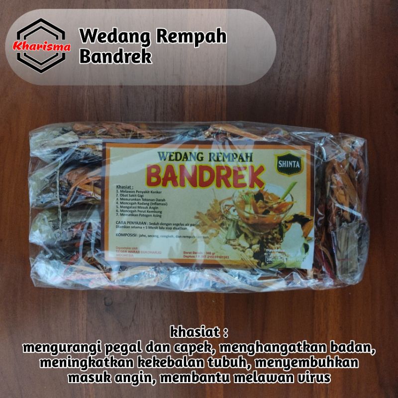 Jual Wedang Rempah Bandrek + Gula Batu (isi 10) | Merk Shinta | Shopee ...