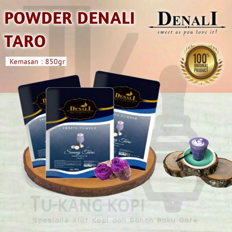 Jual POWDER DENALI TARO BUBUK MINUMAN RASA TARO 800GR FRAPPE POWDER ...