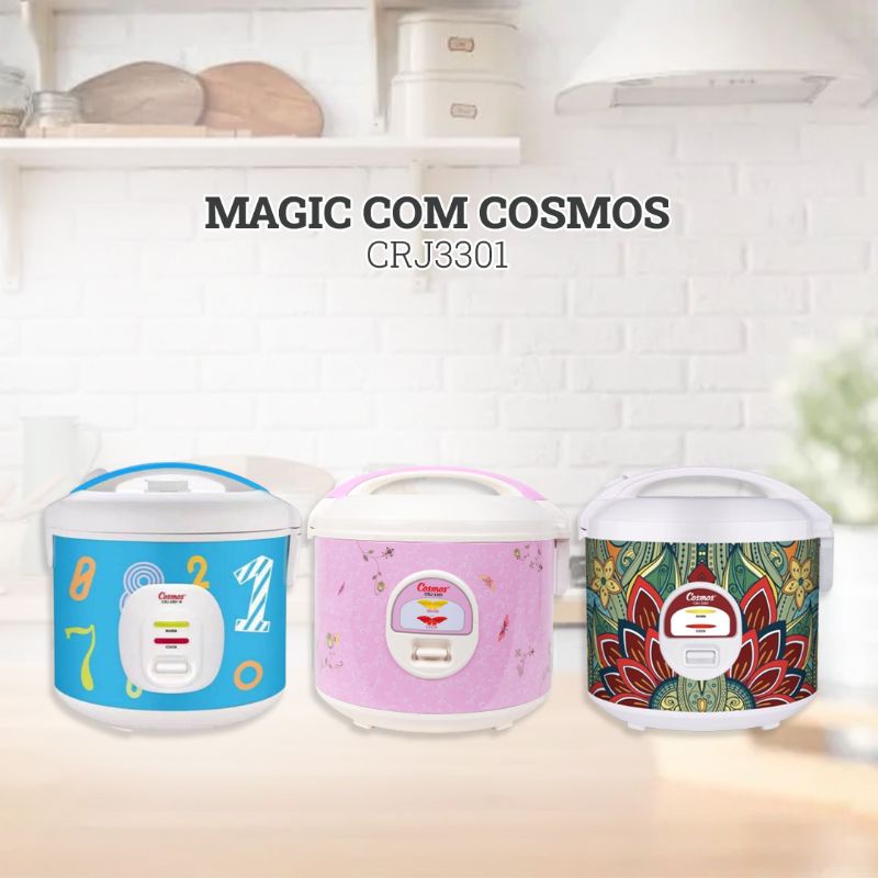 Jual COSMOS RICE COOKER/MAGICOM 1,8 LITER CRJ3301 | Shopee Indonesia