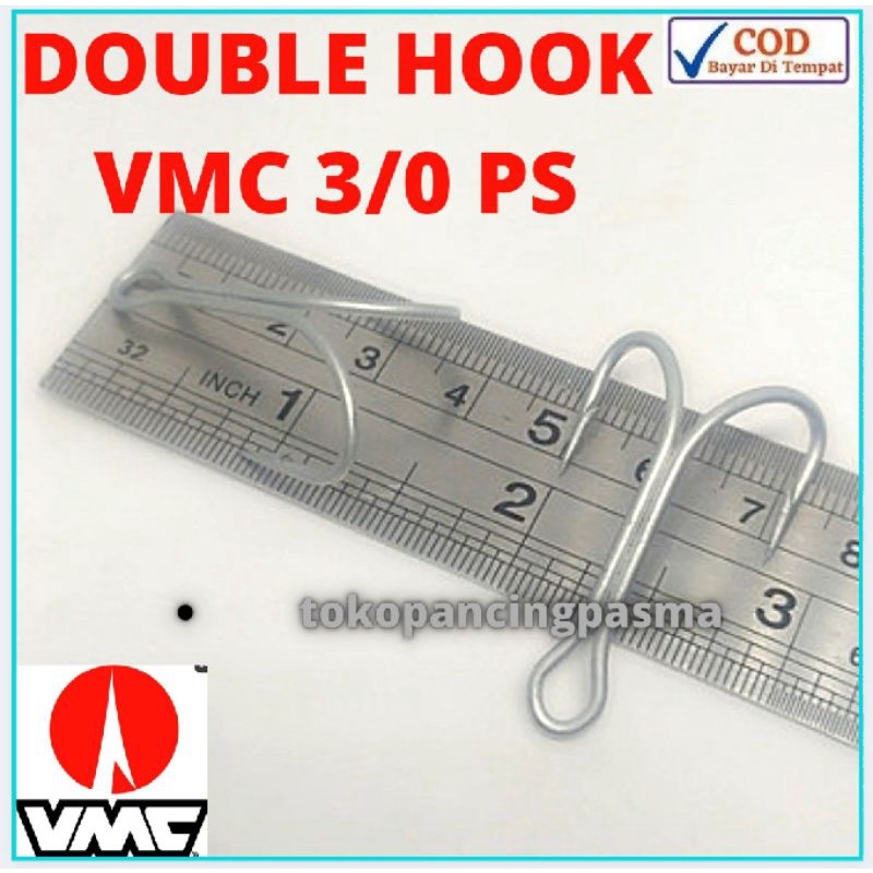 Jual DOUBLE HOOK VMC NO 3/0 PS | Shopee Indonesia