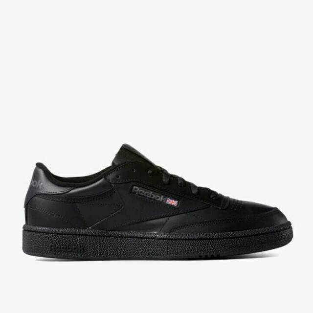 Jual Reebok club c85 classic black | Shopee Indonesia