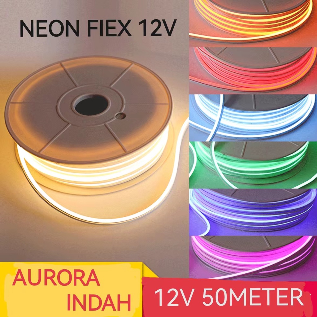 Jual Neon Flex Lampu LED Selang Panjang1M- 5M Kualitas Super DC 12V ...