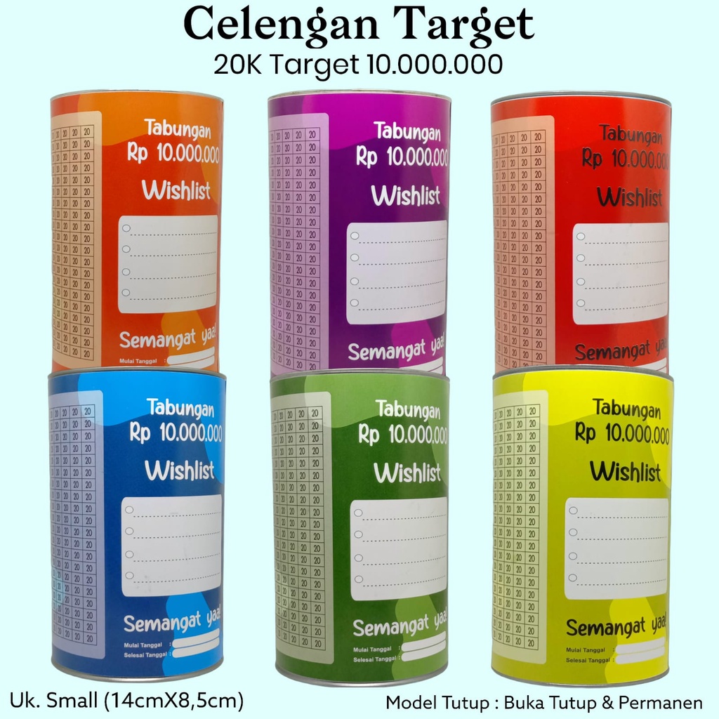 Jual CELENGAN TARGET MURAH CELENGAN VIRAL CELENGAN TIKTOK TABUNGAN BUKA ...