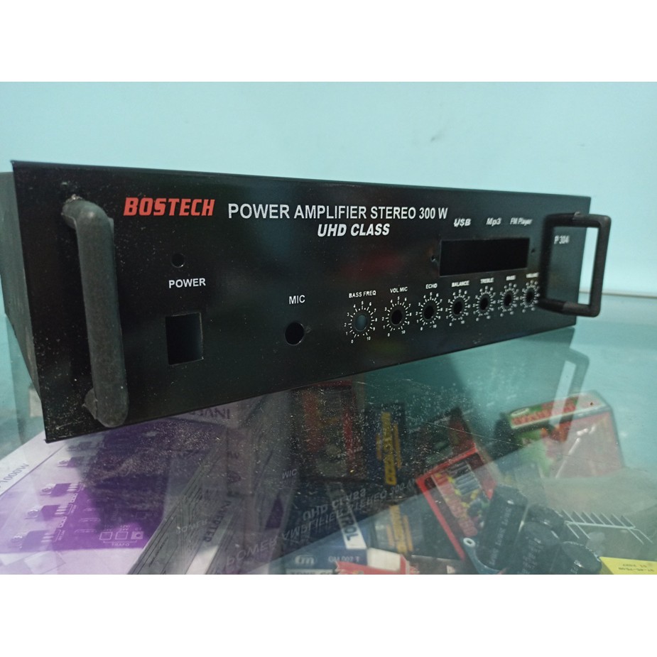 Jual BOX POWER AMPLIFIER SOUND SYSTEM USB BC304 XL100 BOSTEC NASIONAL MURAH | Shopee Indonesia