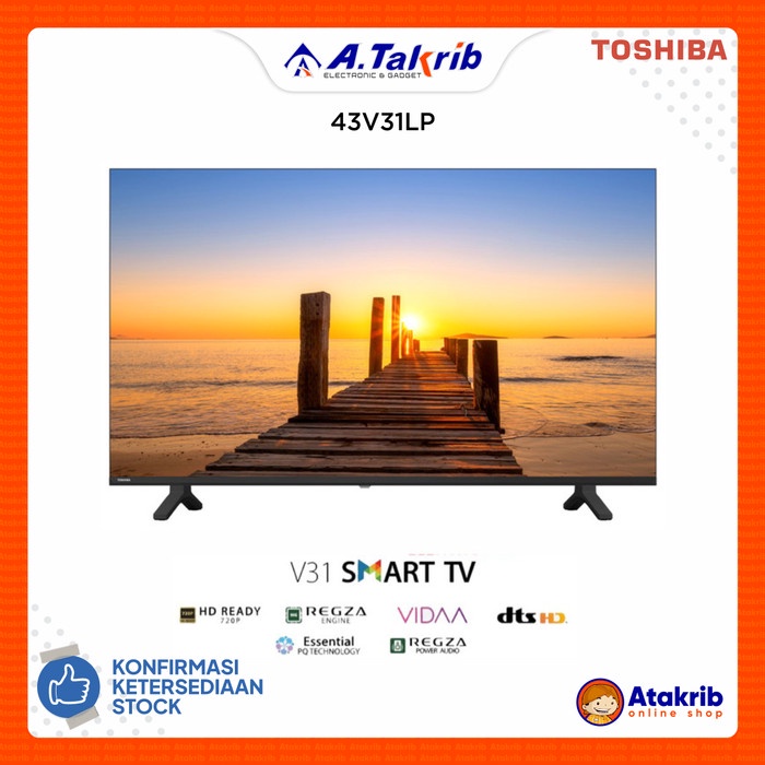 Jual TOSHIBA LED 43 43V31LP SMART TV | Shopee Indonesia