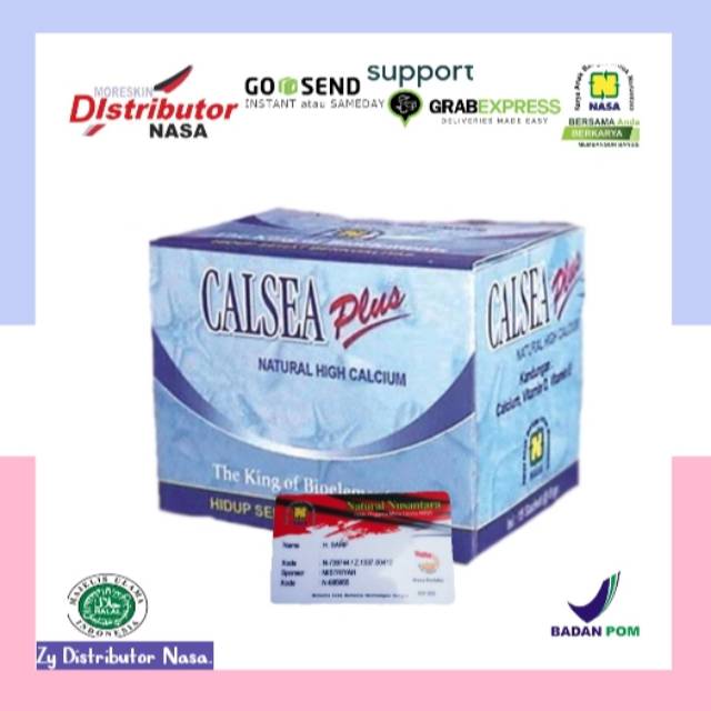 Jual CALSEA PLUS Natural High Calcium Original NASA | Shopee Indonesia