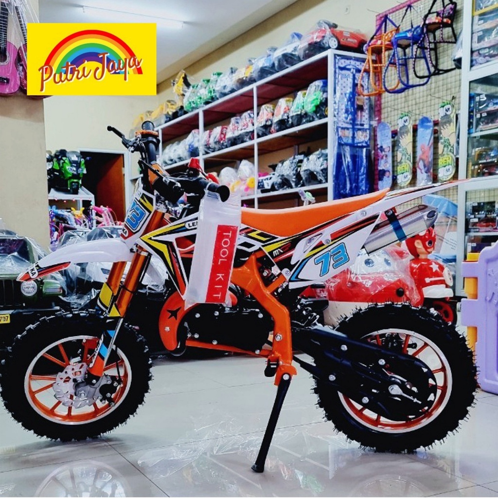 Jual Motor Mini Trail Lenka MC 73 Bensin | Shopee Indonesia