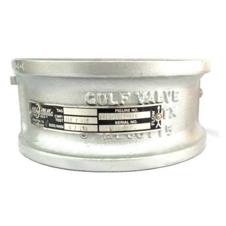 Jual CHECK VALVE WAFER 6 INCH CLASS ANSI 150 GULF VALVE FLOW CONTROL ...
