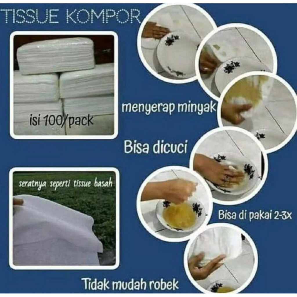 Jual Tissue Kering Serbaguna / Tissue Kompor 200 gram | Shopee Indonesia