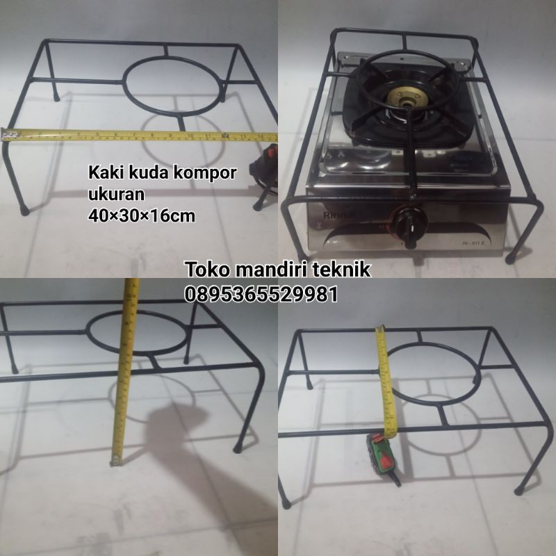 Jual Kaki kuda/behel/tangkringan kompor gas/tangkringan oven | Shopee ...
