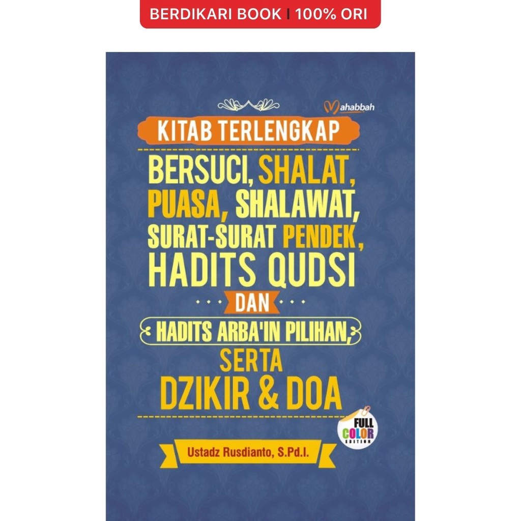 Jual Berdikari - Kitab Terlengkap Bersuci, Shalat, Puasa, Shalawat ...